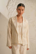 Buy Embroidered Structured Blazer | Party Formals | Mugasa – MUGASA